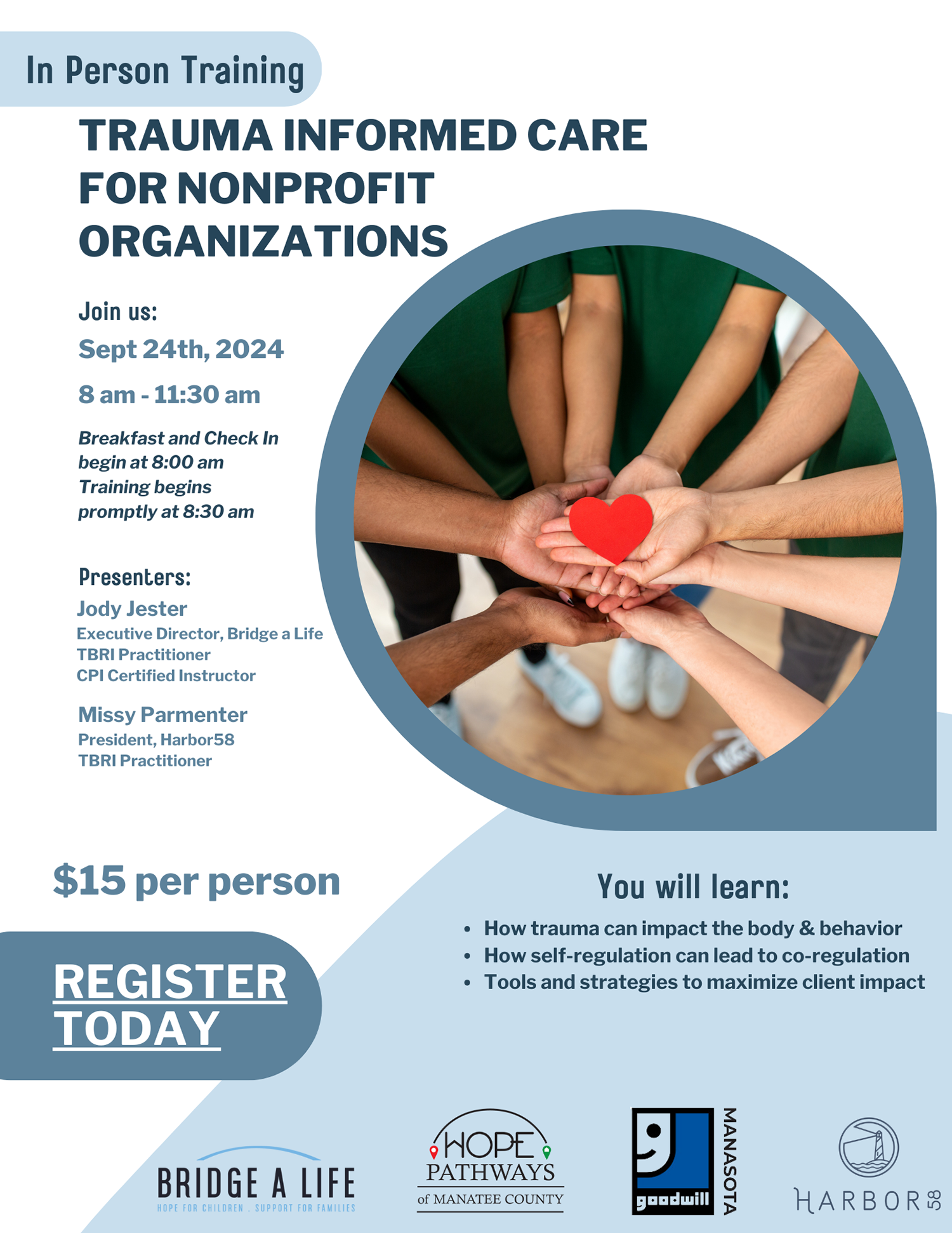 Trauma Informed Care for Nonprofit Organizations-Education & Training